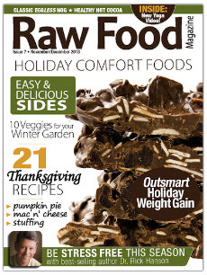 Members area backup page - Raw Food Magazine